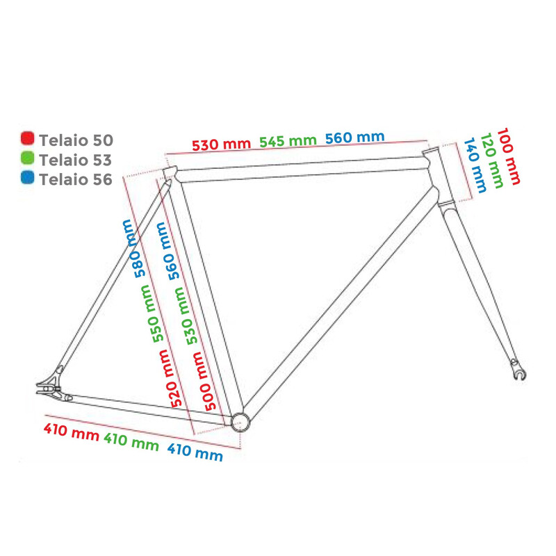BRN Fixed joint steel frame set | Velodrome cycling shop