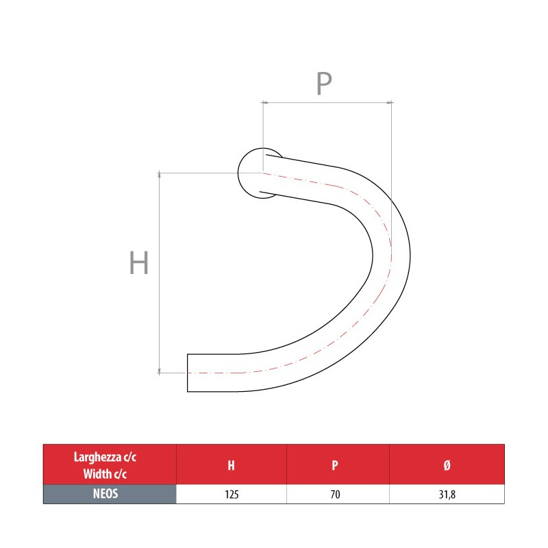 Cinelli Neos Carbon handlebar | Velodrome cycling