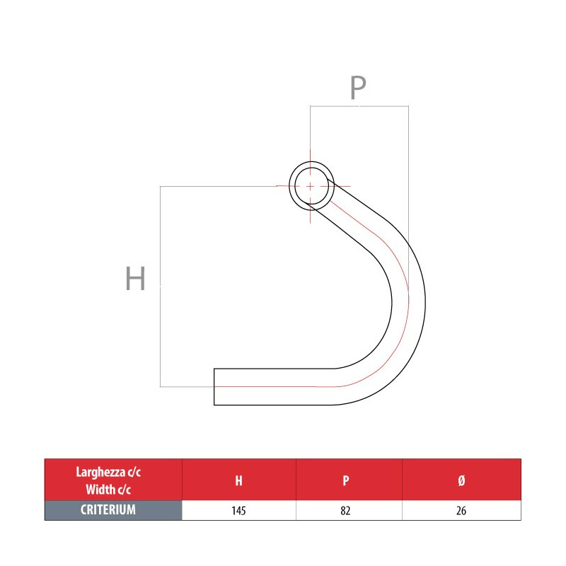 Cinelli Criterium Silver handlebar | Velodrome cycling