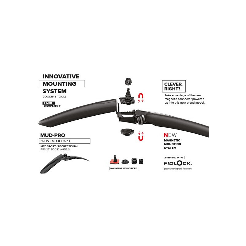 Mud-Pro Parafango anteriore MTB | Velodrome cycling shop