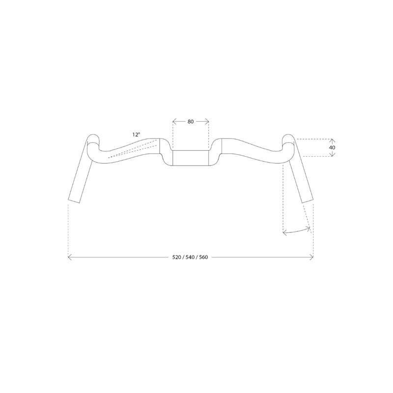 Deda Gera carbon EOS handlebar | Velodrome cycling