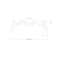 Deda Gera carbon EOS handlebar | Velodrome cycling