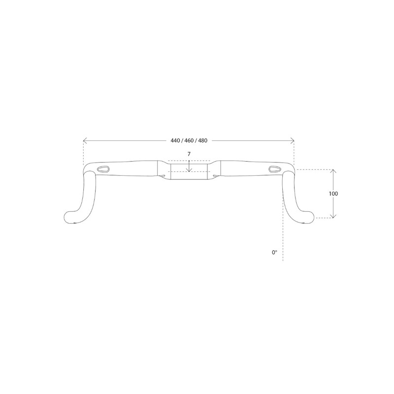 Deda Gera carbon EOS handlebar | Velodrome cycling