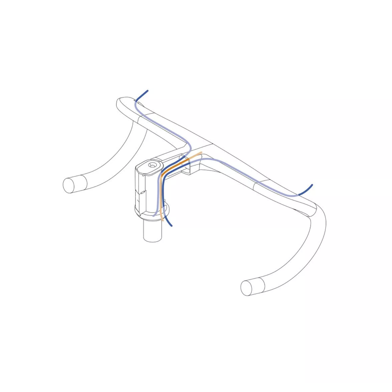 Deda Alanera Carbon integrated handlebar | Velodrome cycling