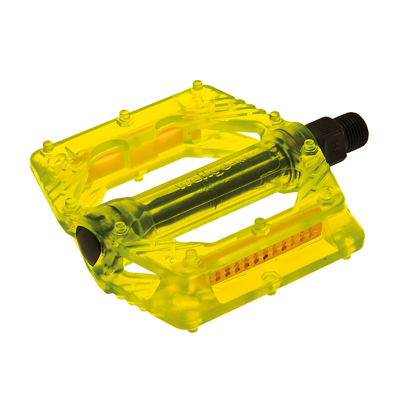 BRN transparent flat pedals | Velodrome cycling shop